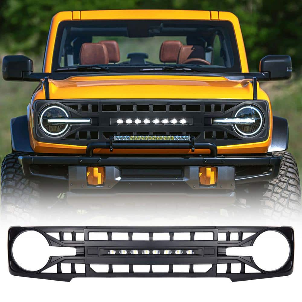 AMERICAN MODIFIED Tomahawk Grille for 2021-2024 Ford Bronco with Off ...