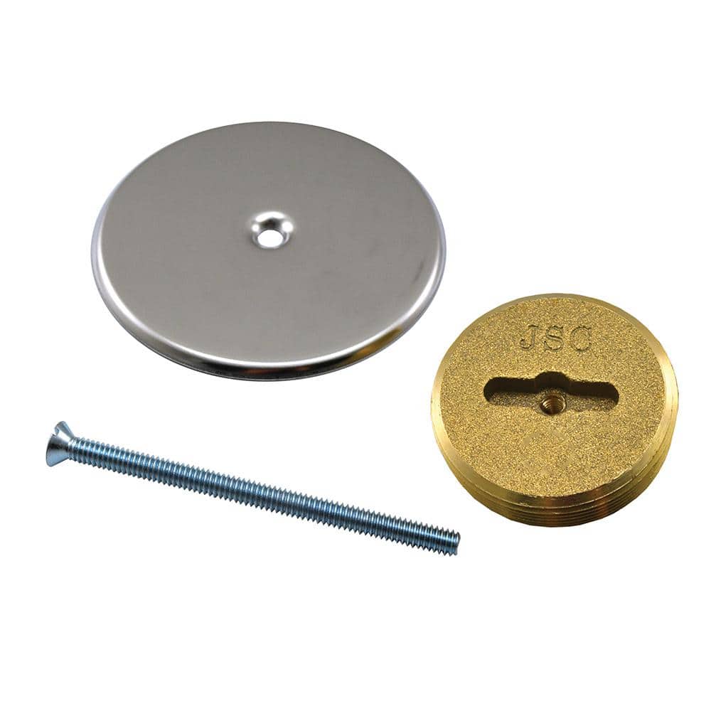 JONES STEPHENS Extension Cover Set Wall Cover with 2 in. Slotted Plug ...