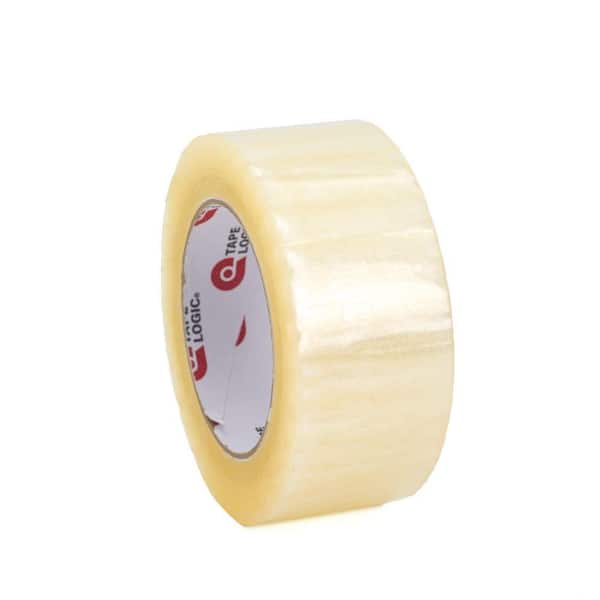 TAPE LOGIC 3 in. x 55 yds. Clear (6-Pack) #350 Acrylic Tape T9053506PK ...