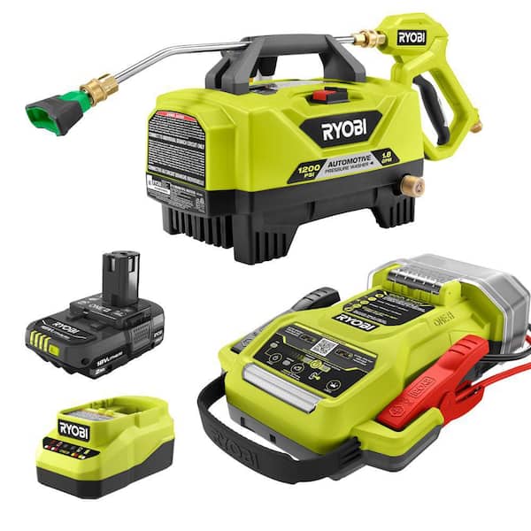 Reviews for RYOBI 1.8 GPM Automotive High Flow Pressure Washer Kit ...