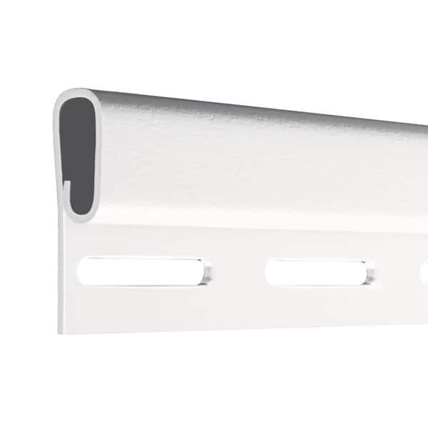 CertainTeed 1/2 in. x 1.5 in. x 12-1/2 ft. Colonial White Undersill ...