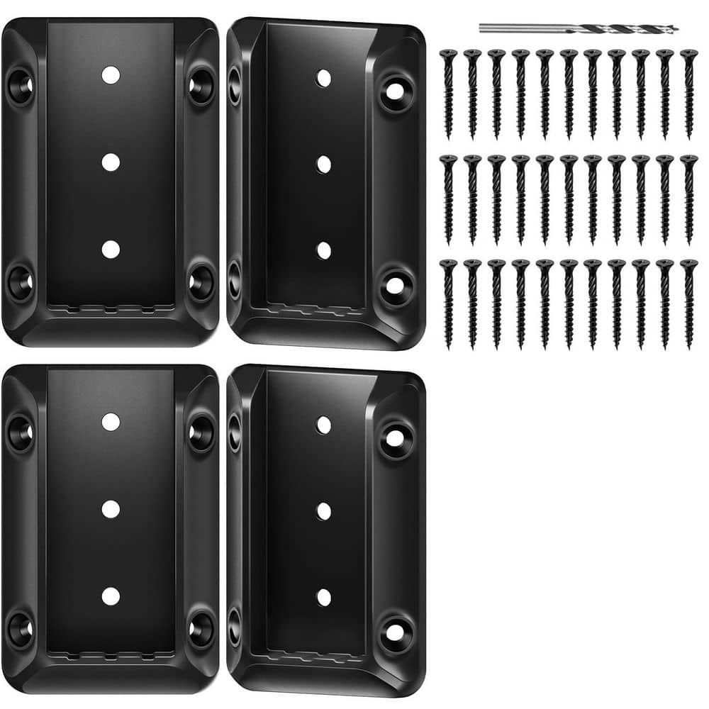 Afoxsos 4-Pieces Nylon Glass Fiber Deck Railing Bracket Connectors for ...