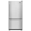 Maytag 22 cu. ft. Bottom Freezer Refrigerator in Fingerprint Resistant ...