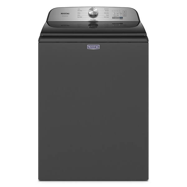 Maytag 4.7 cu. ft. Pet Pro Top Load Washer in Volcano Black MVW6500MBK ...