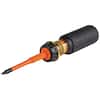 Klein Tools 2-in-1 Insulated Flip-Blade Screwdriver, #1 Square, #2 ...