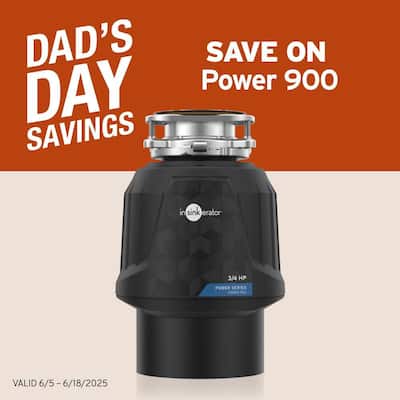 InSinkErator Power 900 Power Series Garbage Disposal & Accessories ...