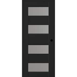 Belldinni Della N DIY-Friendly 28 in. x 96 in. Right-Hand 4-Lite ...