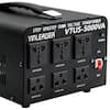 Lukyamzn 5000W Voltage Transformer Power Converter with US Standard Cord, Step Up/Down Converter ...