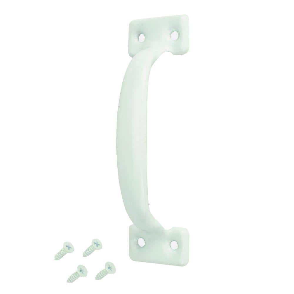 Everbilt 6-1/2 in. White Door Pull 70058 - The Home Depot