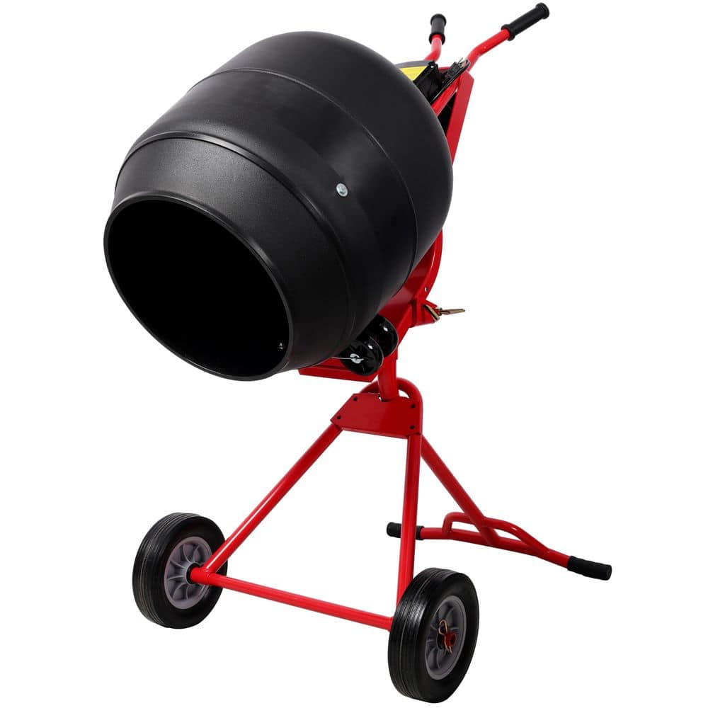 maocao hoom 4.0 CUFT/110L Portable Electric Concrete Mixer Heavy Duty ...