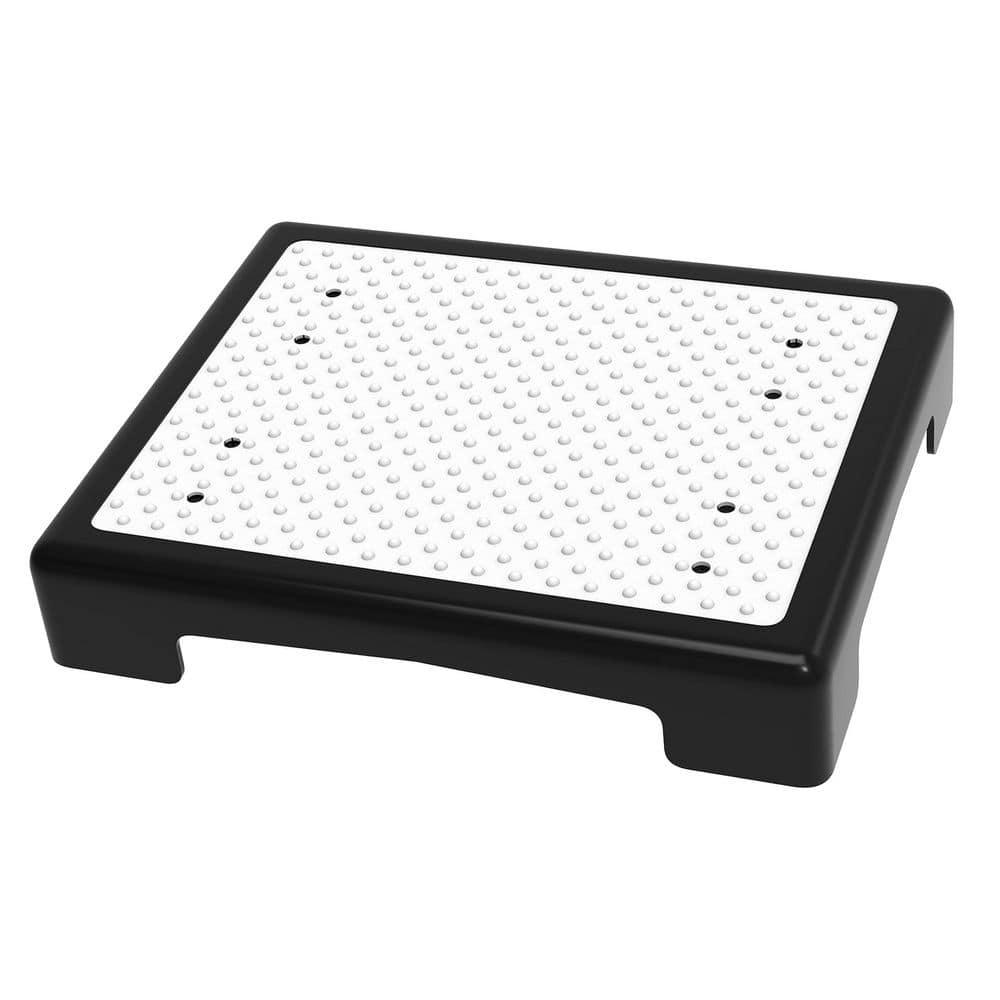 Single Step Polypropylene Wide Platform Indoor/Outdoor Safety Step ...