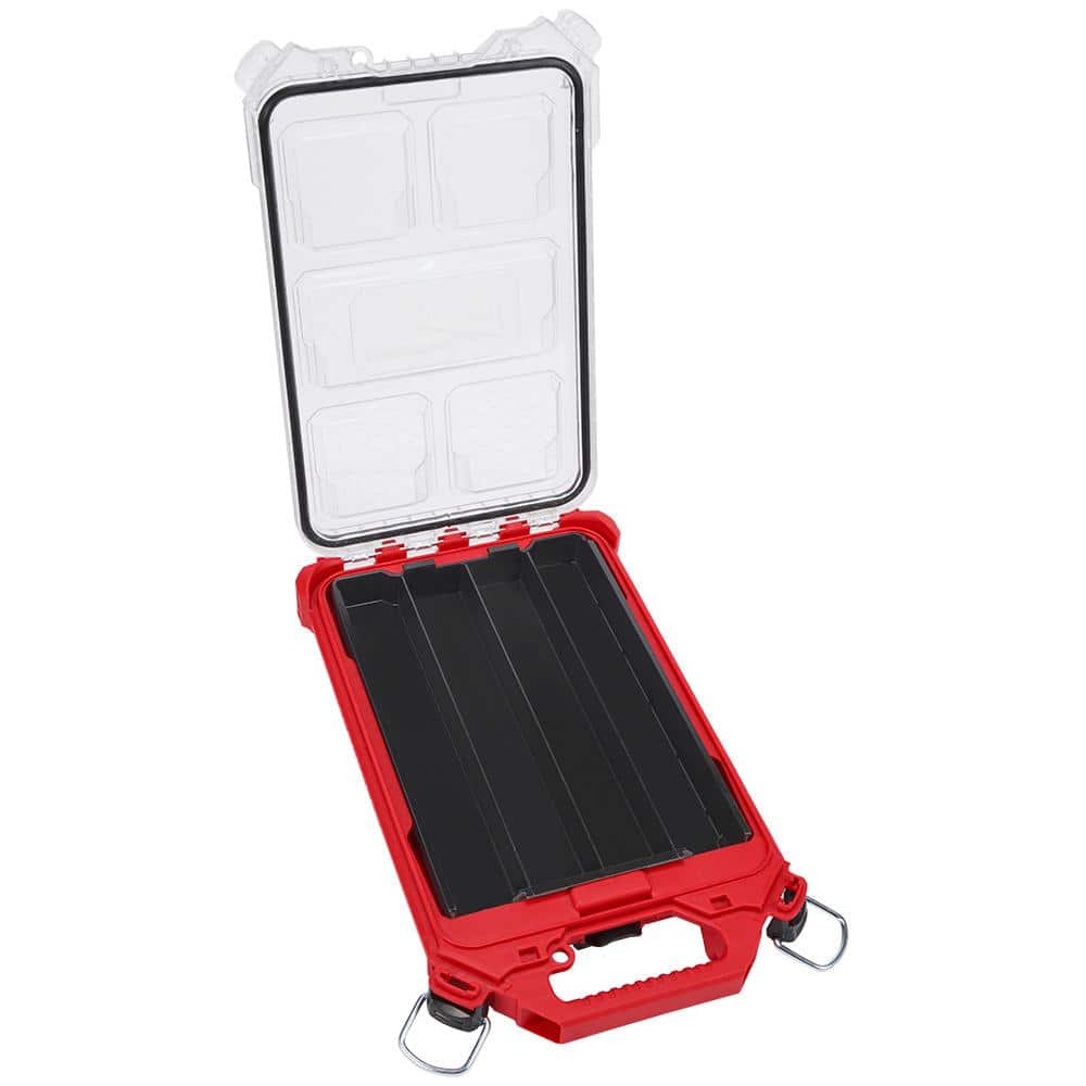 Milwaukee PACKOUT 7 in. Black Plastic SAWZALL Blade Tool Tray 48-22 ...