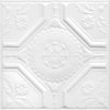 AMERICAN TIN CEILINGS 2 ft. x 2 ft. Pattern #23 Floral Diamonds ...