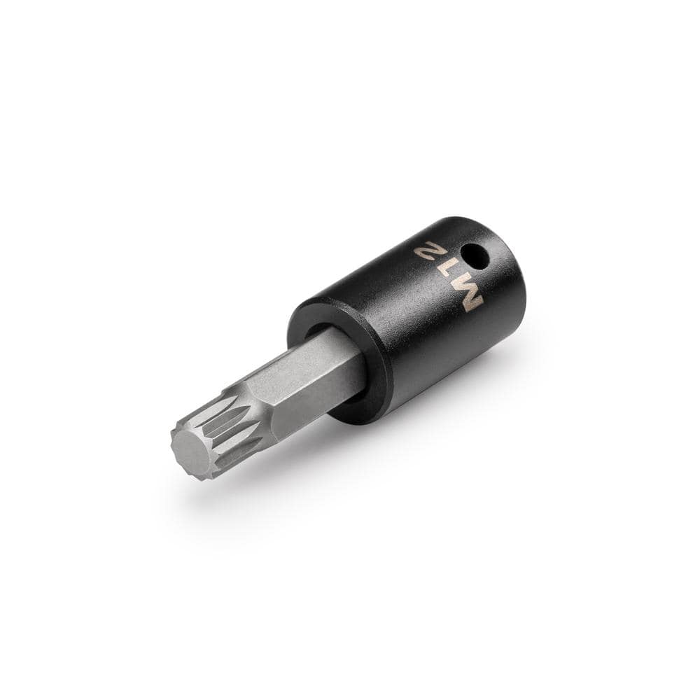 TEKTON 1/2 in. Drive x M12 Triple Square Impact Bit Socket SIB28212 ...