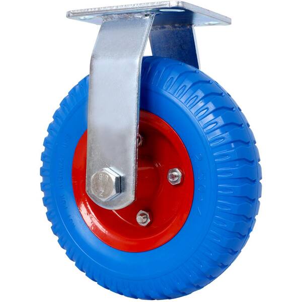 WRIGHTMASTER 5/8 in. Bore Centered Axle 2-pieces 8 in. Caster 0452WBK01 ...