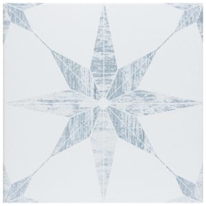 Merola Tile Tangram Wood Oak 8 in. x 8 in. Porcelain Floor and Wall ...