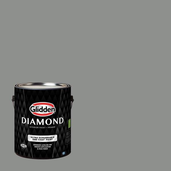 Glidden Diamond 1 gal. PPG1009-5 Phoenix Fossil Flat Interior Paint ...