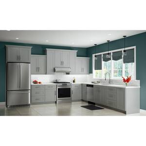 Gray - Wall - Kitchen Cabinets - Kitchen - The Home Depot