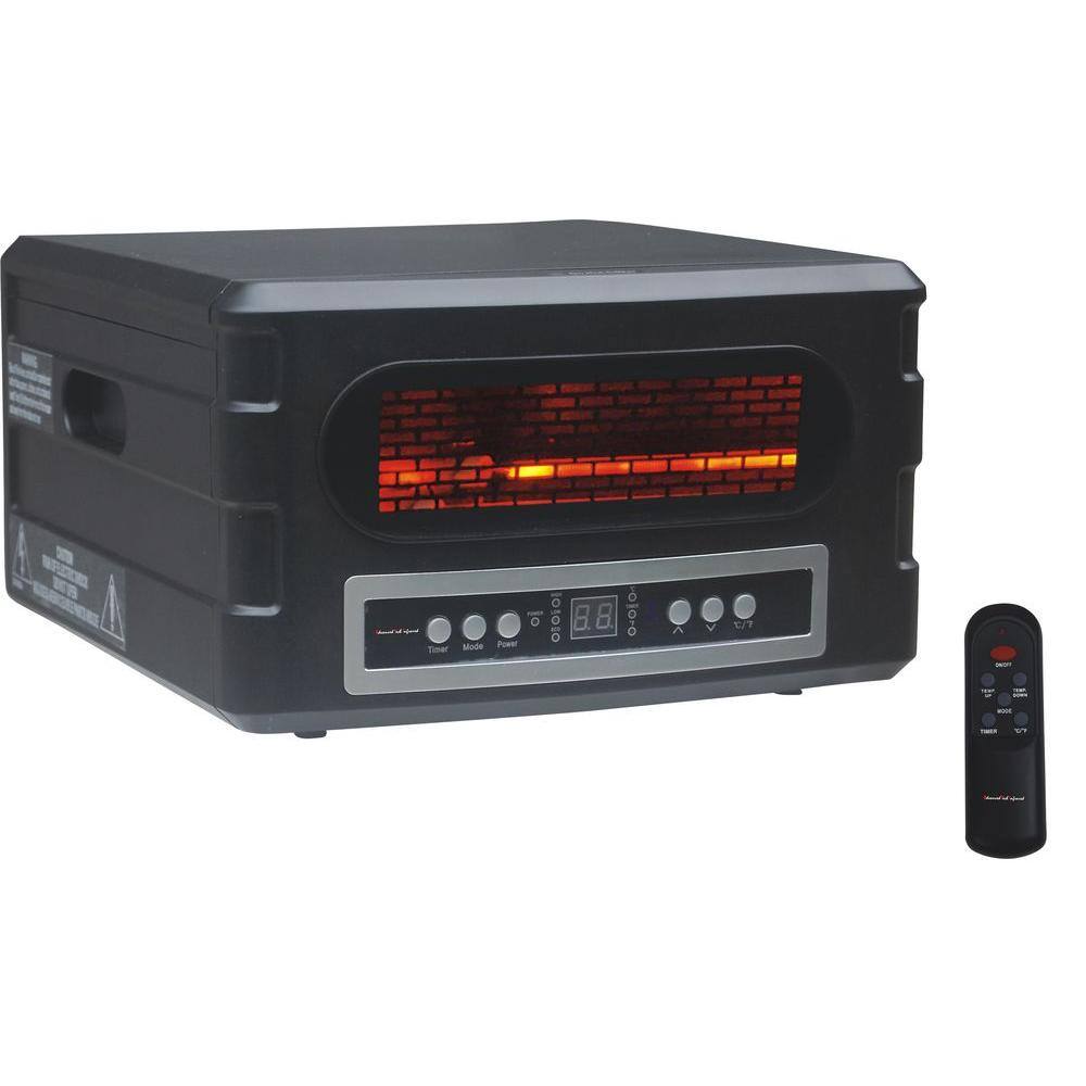 ATI Heat Serve 1,500 Infrared Quartz Portable Heater - Black ATI-HSV1500