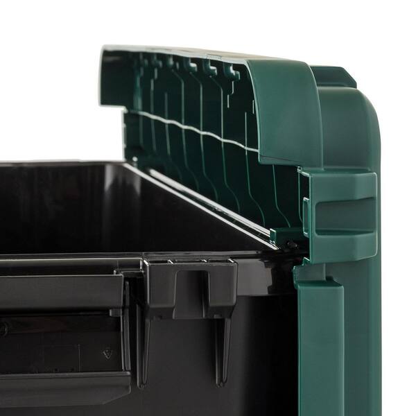 IRIS 15 Gal. Remington Heavy Duty Trail Box, Stackable Storage Bin with ...