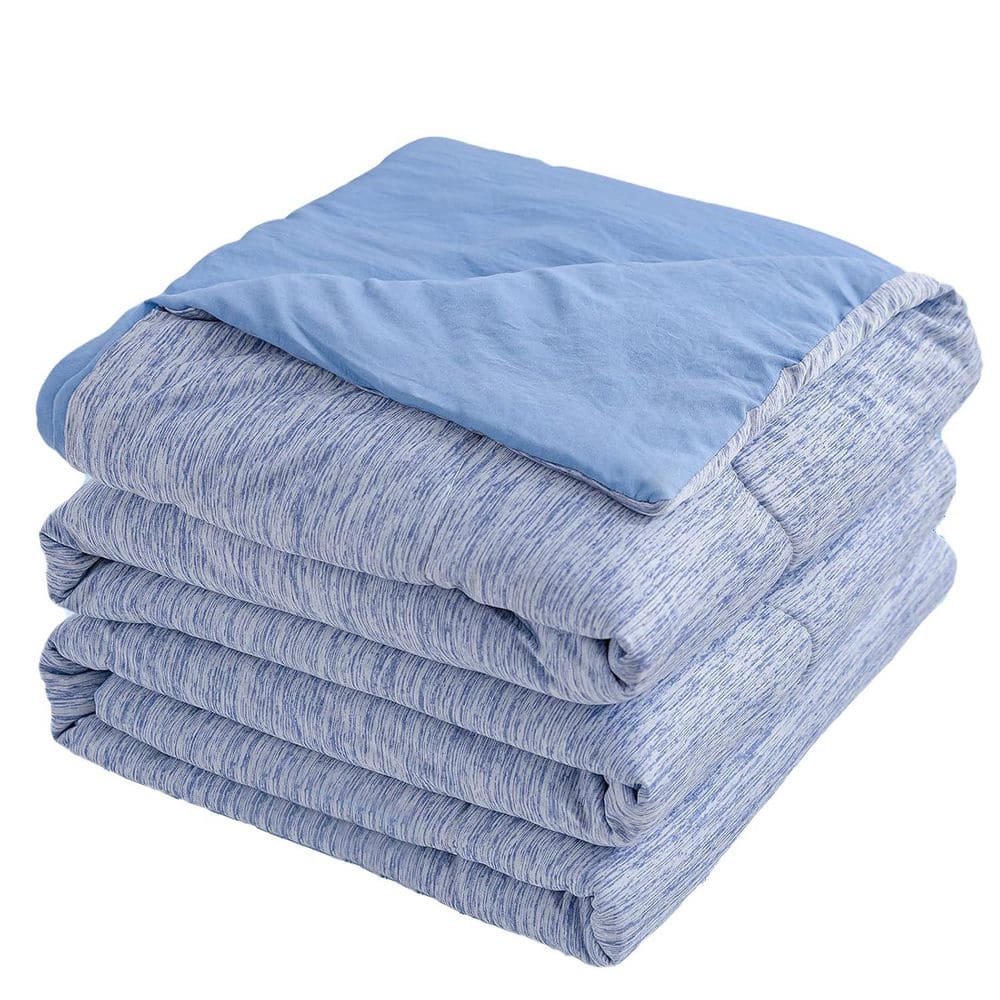 Afoxsos Blue Cooling King Size Comforter with Q-Max 0.45 Arc-Chill ...