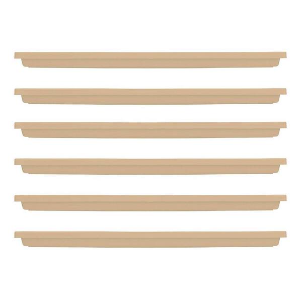 THE HC COMPANIES Venetian 23.5 in. Resin Plastic Rectangular Flower Box ...