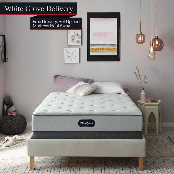 Beautyrest BR800 Twin XL Medium Innerspring 12 in. Tight Top Mattress ...