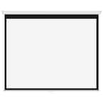 ProHT 120 in. Manual Projection Screen with White Frame 05352 22
