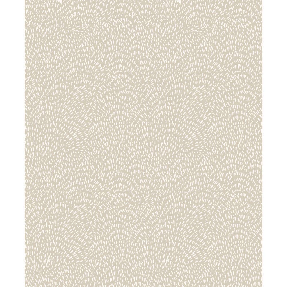 Zen Collection Cream/Beige Fan Fleck Metallic Sheen Finish Non-Pasted ...