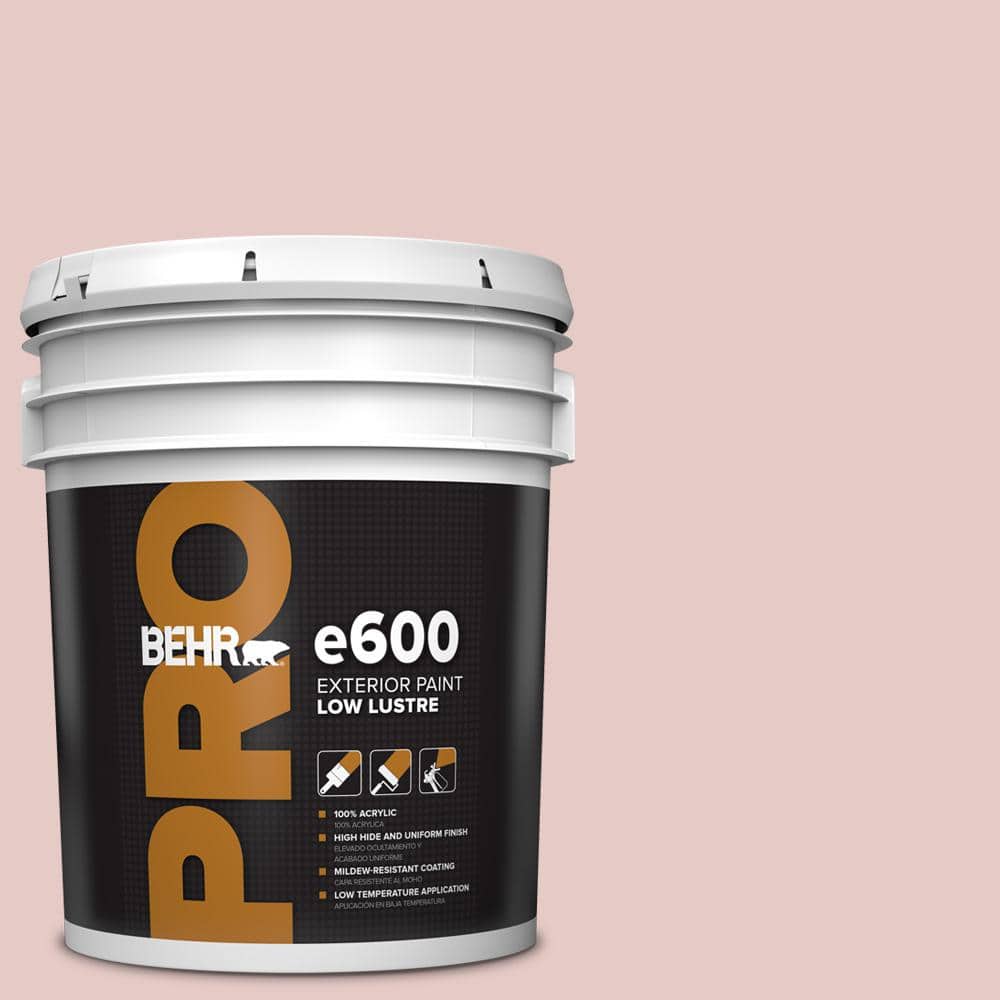 BEHR PRO 5 gal. #170E-2 Blush Beige Low Luster Exterior Paint PR62005 ...