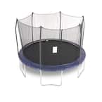 Trujump 12 ft. Trampoline with 6-Pole Enclosure in Blue STR-12FT-6P ...