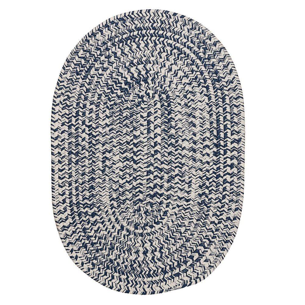 Colonial Mills Howell Tweed Jasmine 3 ft. x 5 ft. Oval Indoor/Outdoor ...