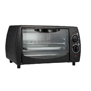BLACK+DECKER 4-Slice Stainless Steel Toaster Oven TO1313SBD - The Home ...