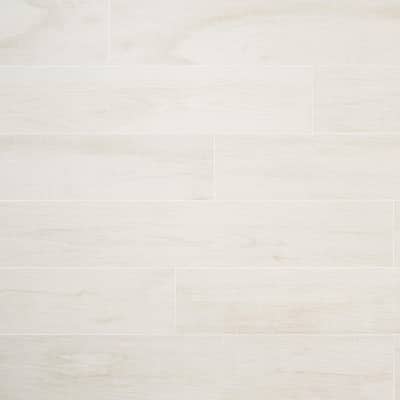 Ivy Hill Tile Montgomery Chevron White 24 in. x 48 in. Matte Porcelain ...