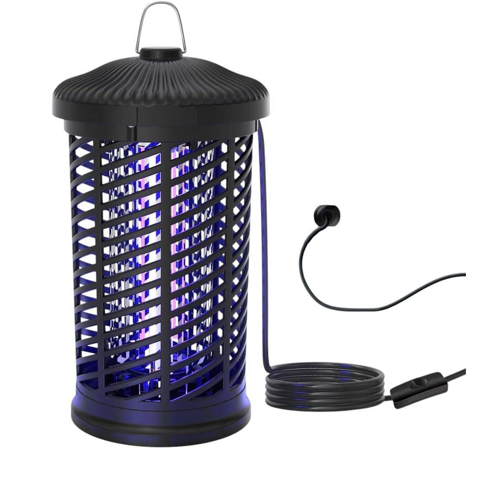 Oyezvary 4200-Volt Electric Bug Zapper Repellent with 9. 84 ft. Cord ...