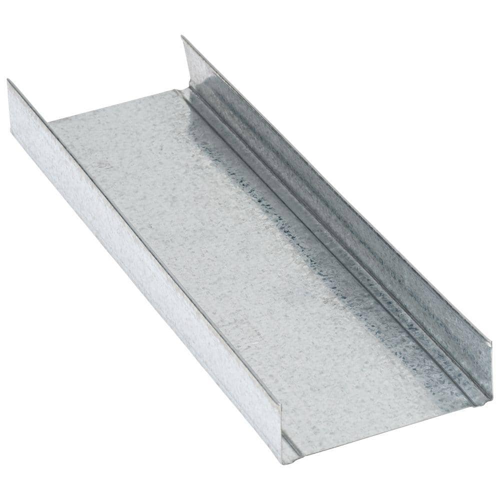 Super Stud Building Products 1-5/8 in. x 10 ft. 25-Gauge Galvanized ...