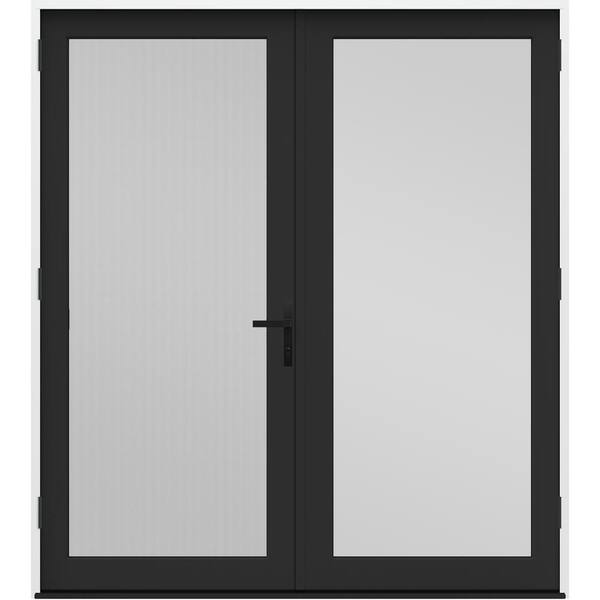 Reviews for JELD-WEN 72 in. x 80 in. Right-Hand/Outswing Black ...