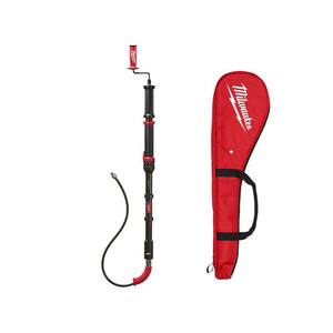 Milwaukee Trap Snake 25 ft. Drum Auger Set with 25 ft. x 1/4 in. Drop ...