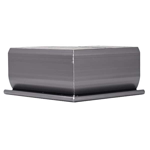 NDS Spee-D Channel Drain 90 Degree Elbow and Grate, Gray Plastic 2381 ...