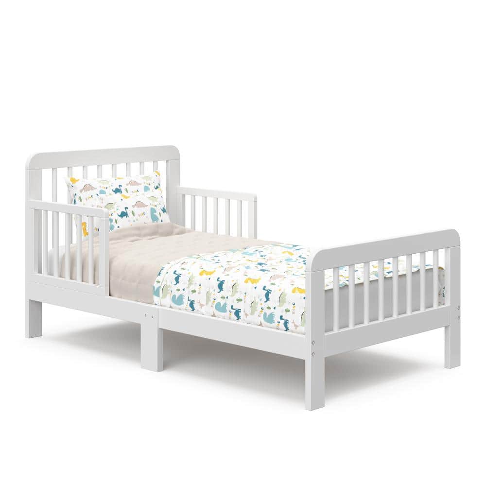 Storkcraft Pasadena White Crib Toddler Bed 05361-101 - The Home Depot
