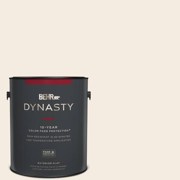 BEHR DYNASTY 1 gal. #PPU5-09 Bleached Linen Flat Exterior Stain ...