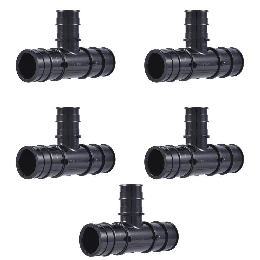 SharkBite 1 in. x 1 in. x 3/4 in. PEX-A Poly Expansion Reducing Tee ...