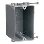 Legrand Slater New Work Plastic 1-Gang Reverse Angled Captive Mounting ...