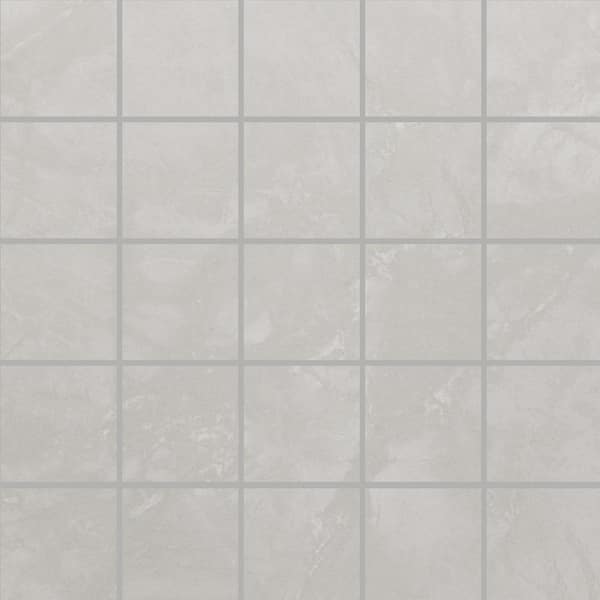 Florida Tile Home Collection Michelangelo Light Gray 12 in. x 12 in ...