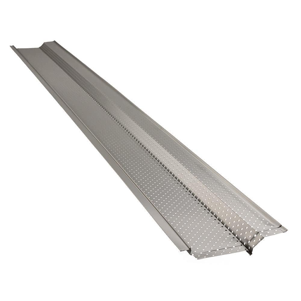 PEAK 4 ft. L x 5 in. W Heavy-Duty Aluminum Gutter Guard 5062 - The Home ...