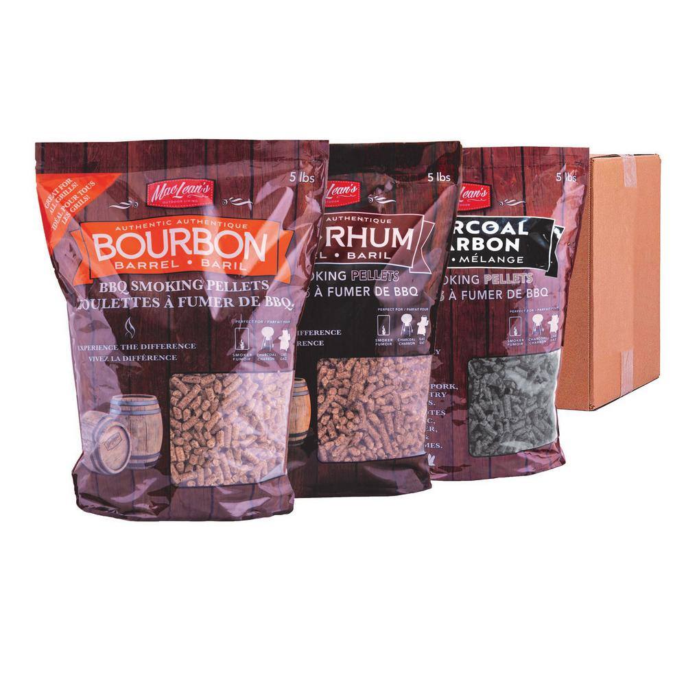 Maclean's OUTDOOR 5 lb. Smoking Pellets Bundle (3-Pack) MP900-PB3 - The ...