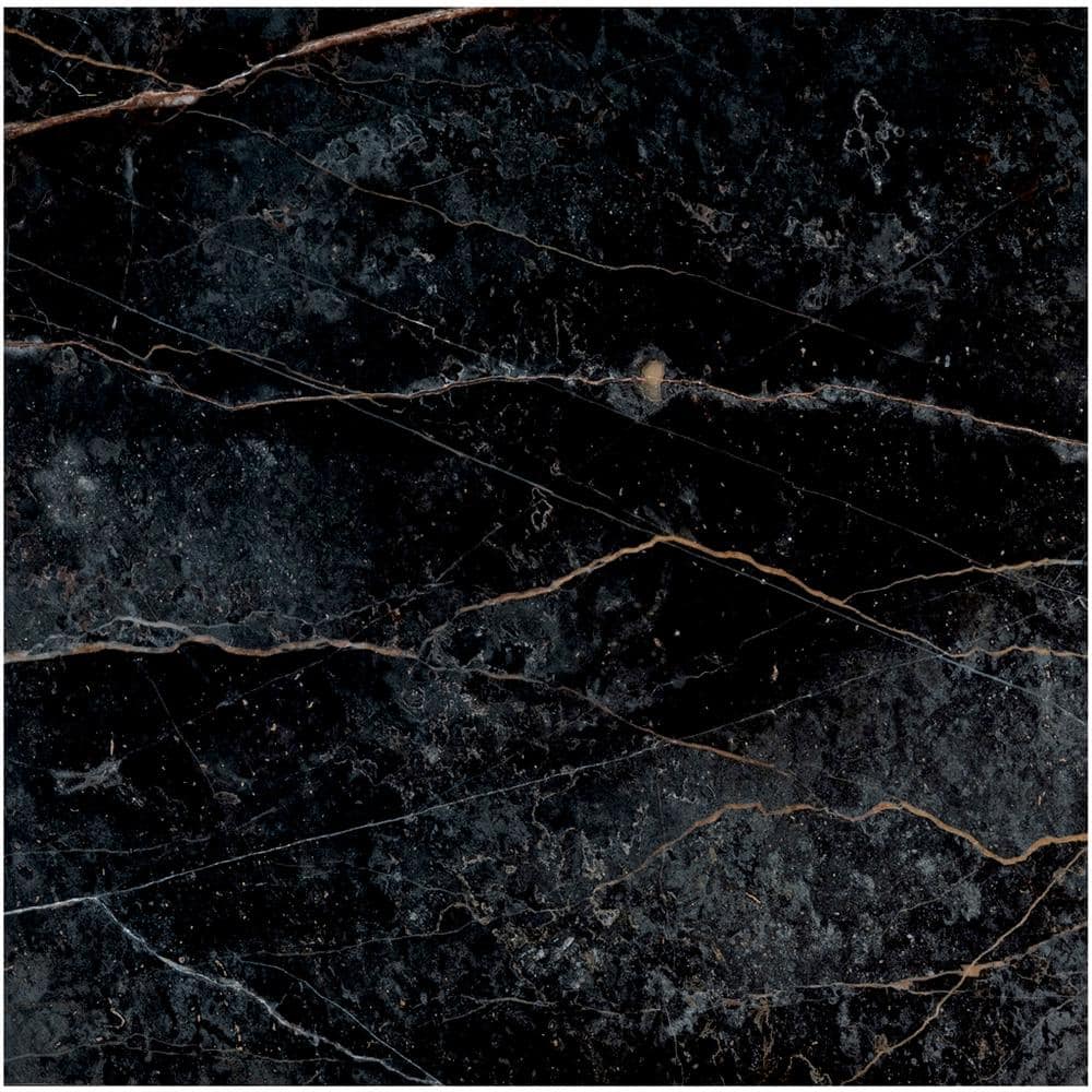 Apollo Tile Pinnacle 32 in. x 32 in. Matte Midnight Gray with Burnt ...