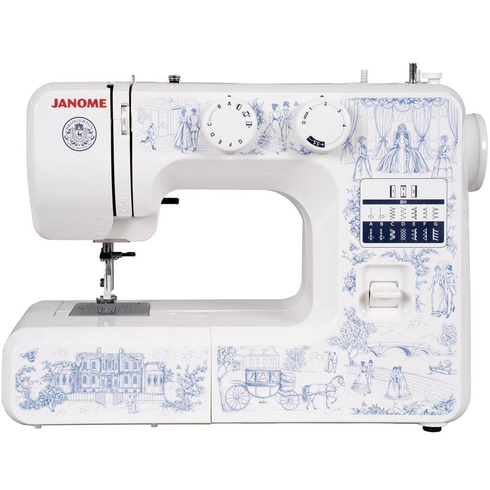 Janome Toile Romance Easy-to-Use 15-Stitch Sewing Machine Officially ...