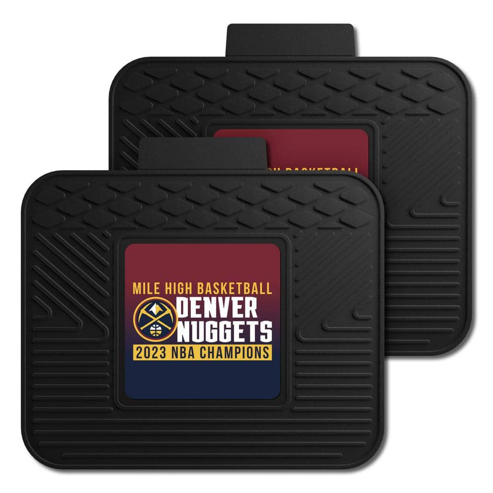FANMATS Denver Nuggets 2023 NBA Finals Champions 2X3 Back Seat Car ...