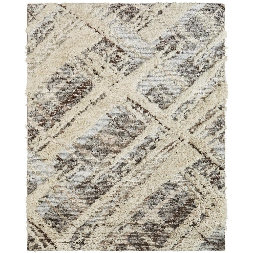 KALATY Beige 3 ft. 6 in. x 5 ft. 6 in. Area Rug PO-016 46 - The Home Depot